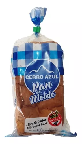 PAN DE MOLDE CERRO AZUL SIN TACC
